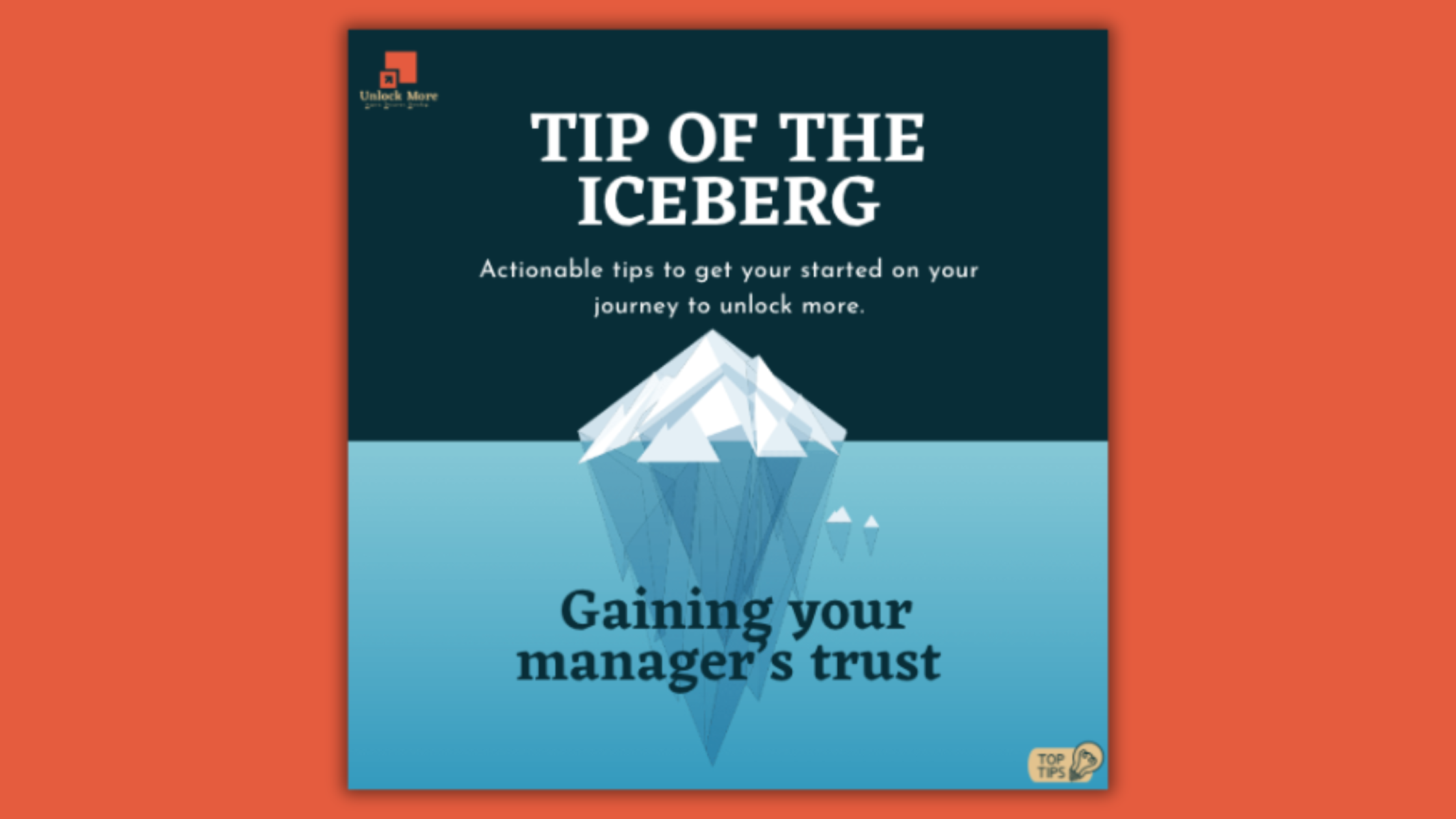 Gaining your manager's trust