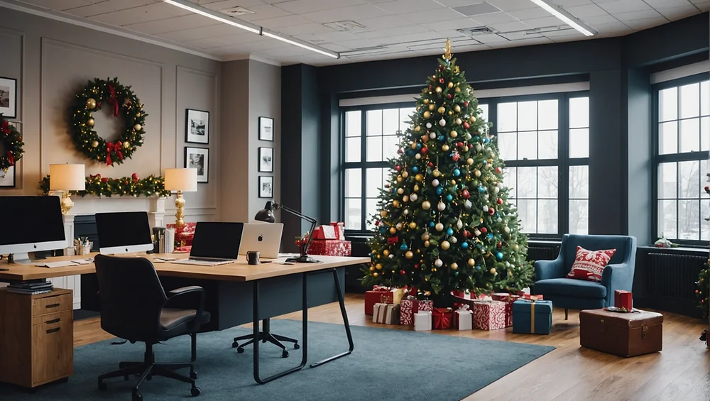 Transform Your Workplace with Festive Office Interiors and Stress-Free ...