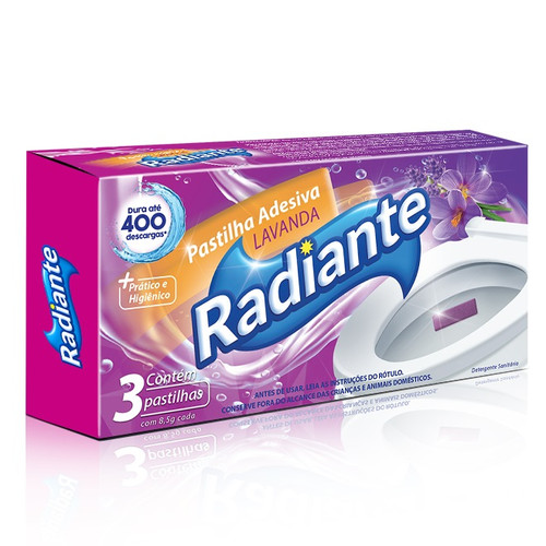 PASTILHA SANITÁRIA ADESIVA 3UN RADIANTE | Linha Forte