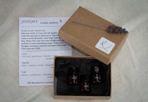 Floral Samples | Juniper Perfume