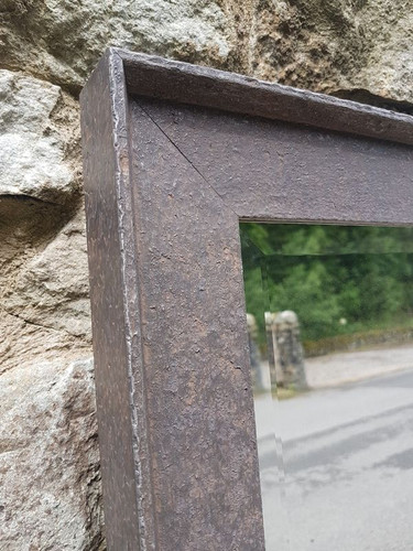 Handcrafted Mirror In Anvil Effect Finish | studio18-copy