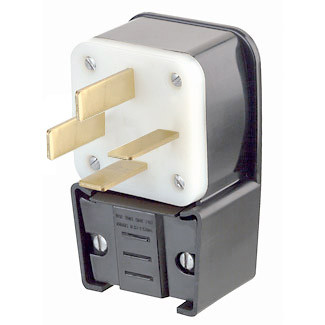 Enchufe Macho 50A 120/208V 4P 18-50P Leviton 8352-P | Electrocable
