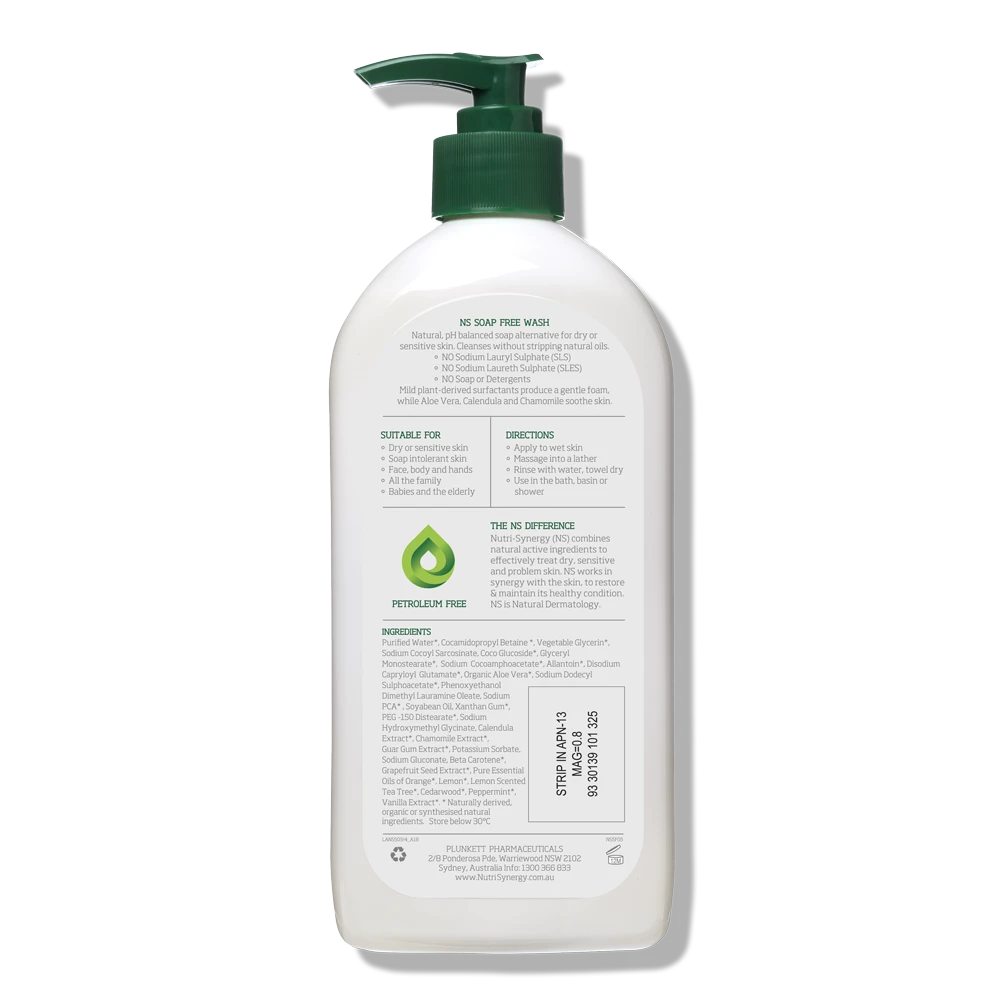 NS Soap Free Wash | Welland Hong Kong
