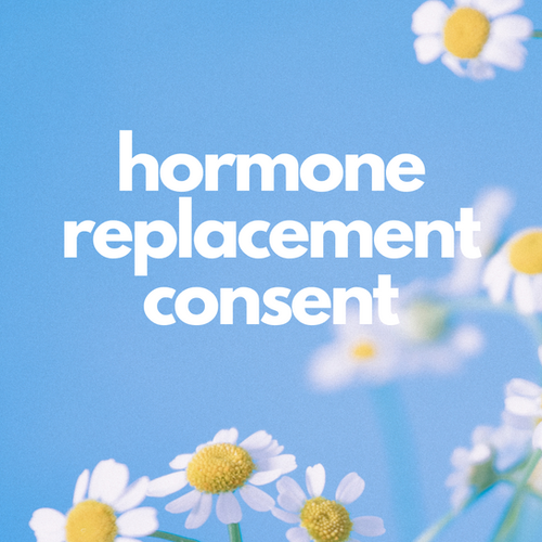 Hormone Therapy Replacement Consent Form | Marti Law Group