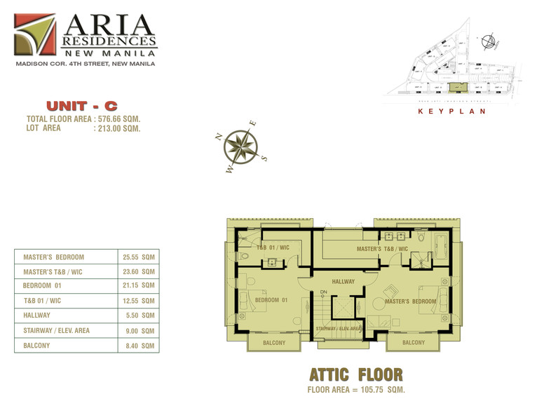 Unit Plans | ARIA RESIDENCES