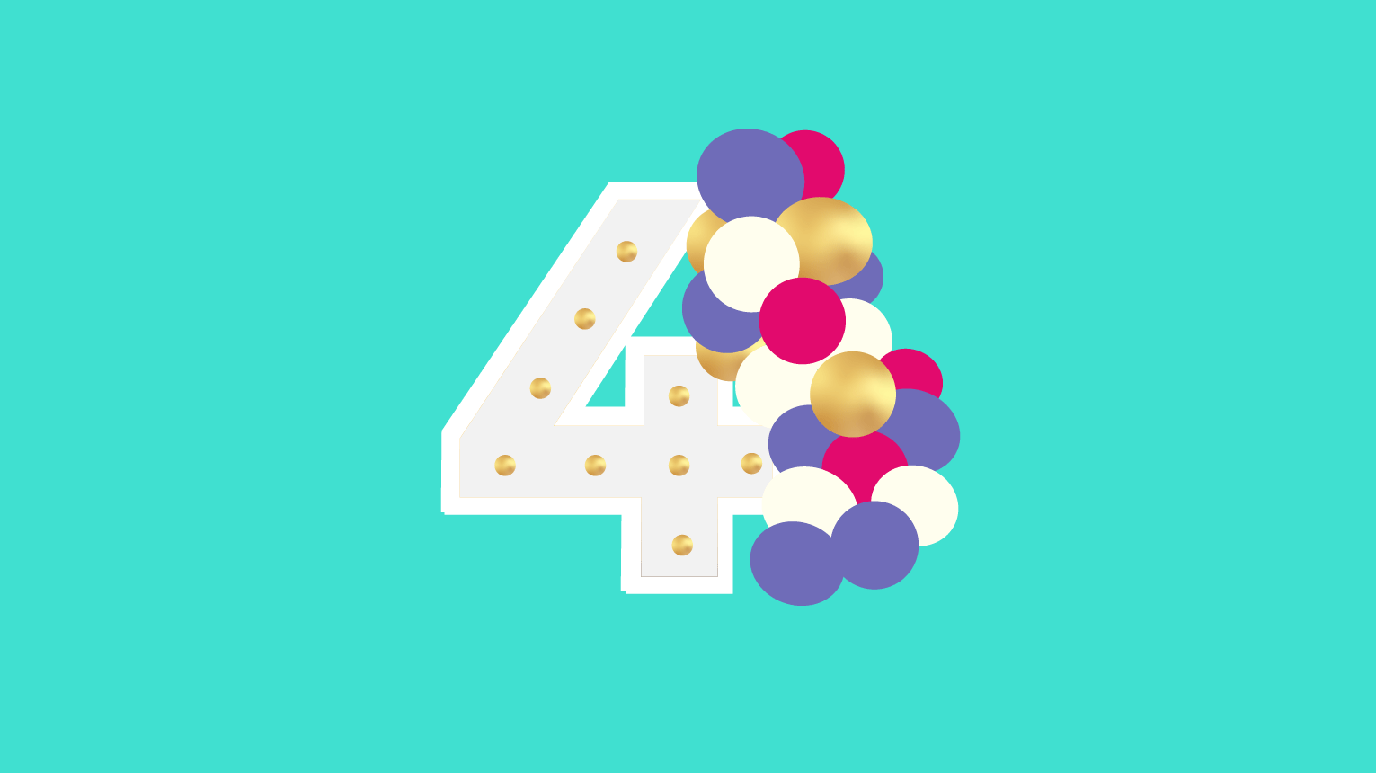 Lighted Numbers and Letters | Bubblelloon Giant Balloons