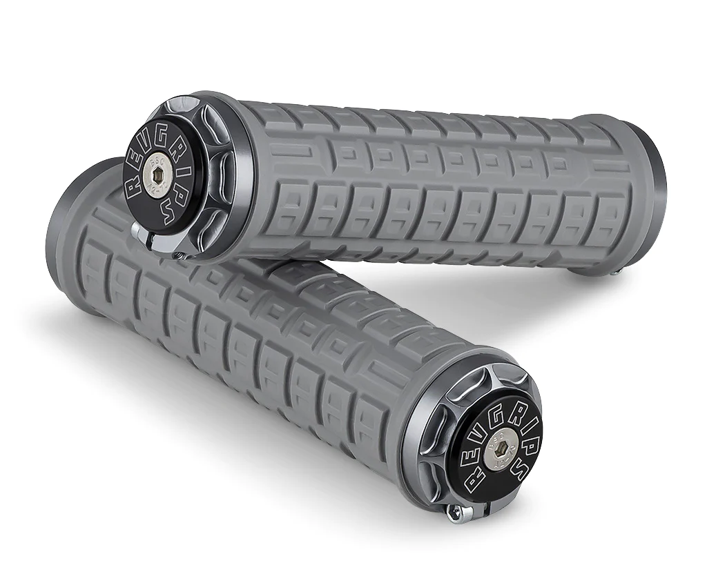 Rev Grips-Pro Series Standard Grip System Large-Titanium Gray | Loam Roamer