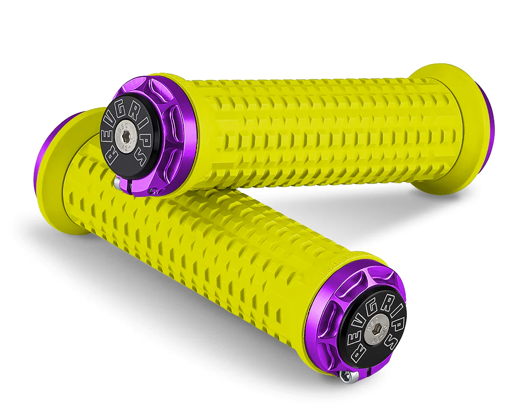 Rev Grips-Pro Series Standard Grip System Medium-Neon Yellow | Loam Roamer