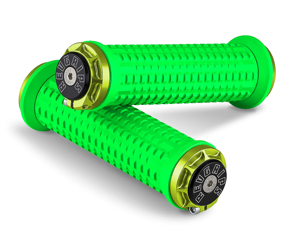 Rev Grips-Pro Series Standard Grip System Medium-Neon Green | Loam Roamer