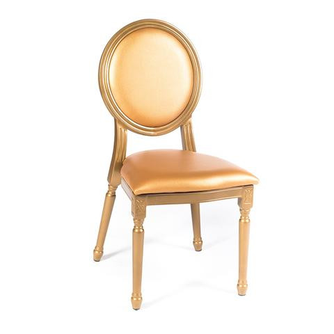 Gold Louis XV Medallion Chair | cantuspecialevents