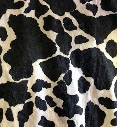 Cowhide Overlay Topper | cantuspecialevents