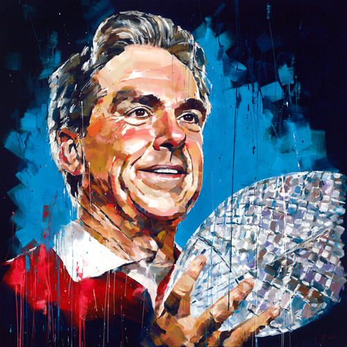 Nick Saban Print | Patrick Lewis Art