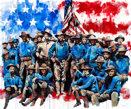 Rough Riders Limited Edition Print | Patrick Lewis Art