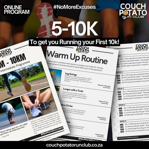 5-10k | 8 Week Programme for Beginners | Couch Potato Run Club