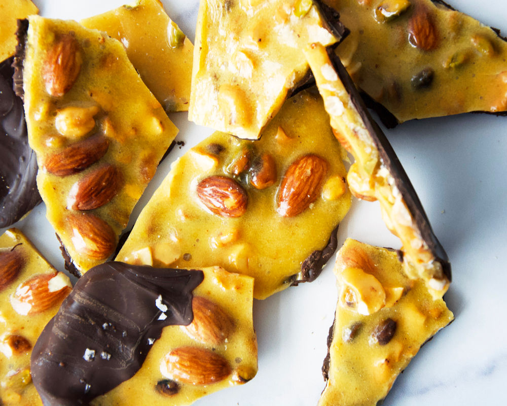 Chocolate Nut Brittle