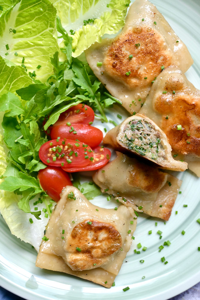 Swabian Maultaschen (Schwäbische Maultaschen)