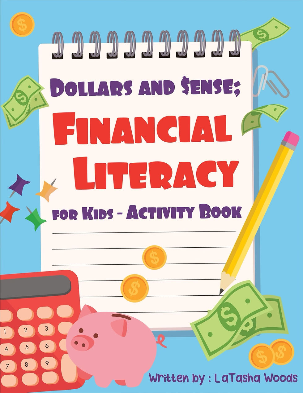 Dollars and $ense; Financial Literacy For Kids -Activity Book | www ...