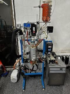 Pope Scientific 2" Wiped FIlm Distillation system with Beaker and ...