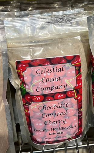 12 Serving Pouch Chocolate Covered Cherry | Celestial Cocoa
