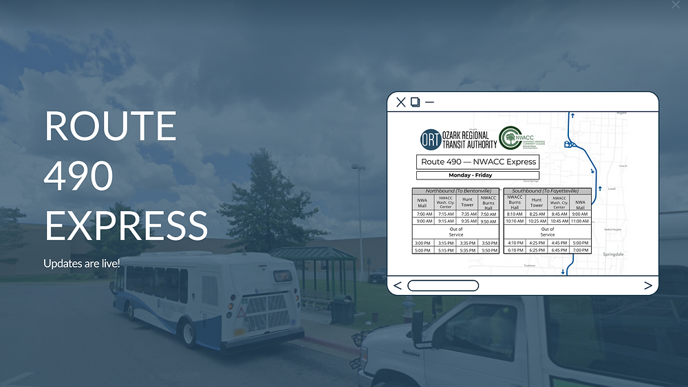 Route 490 Express Update 2023