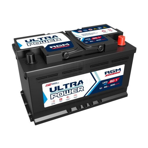Ultra Power AGM 80Ah 800A 12V | Battery Polska