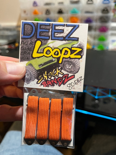 1/10 LOOPZ Set of 4 shock band | DEEZ SHOCK BANDS