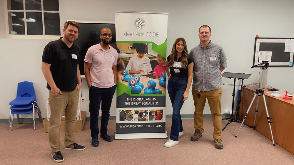 Deaf kids code + GoSignAI at NYSD