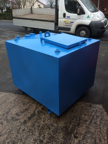 Bespoke Steel Waste Oil Tank | J Seed & Co