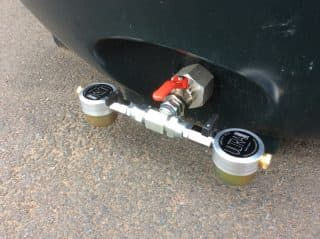 UltraCompact Twin Oil Tank Fitting kit (SOS Tank Pack C) | J Seed & Co