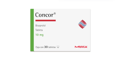 Concor 10 mg,30 tabletas | Transnacionales Gdl
