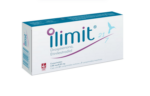 Ilimit, caja con 28 comprimidos | Transnacionales Gdl