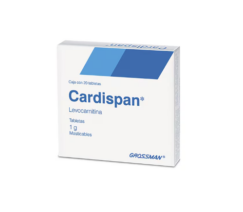 Cardispan, caja con 30 tabletas | Transnacionales Gdl