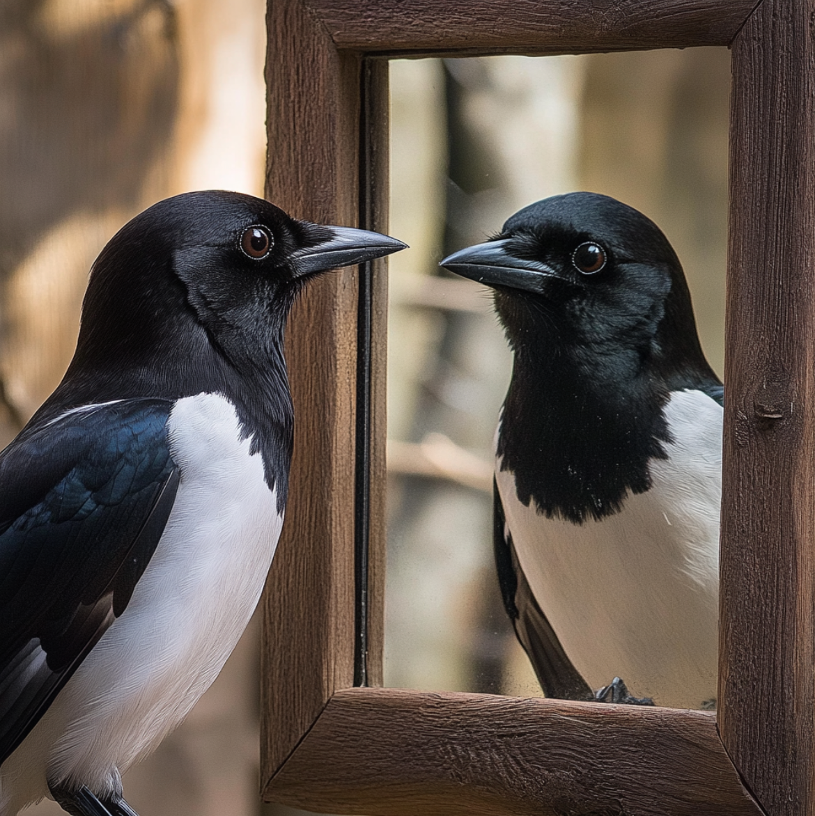 The Magpie in the Mirror