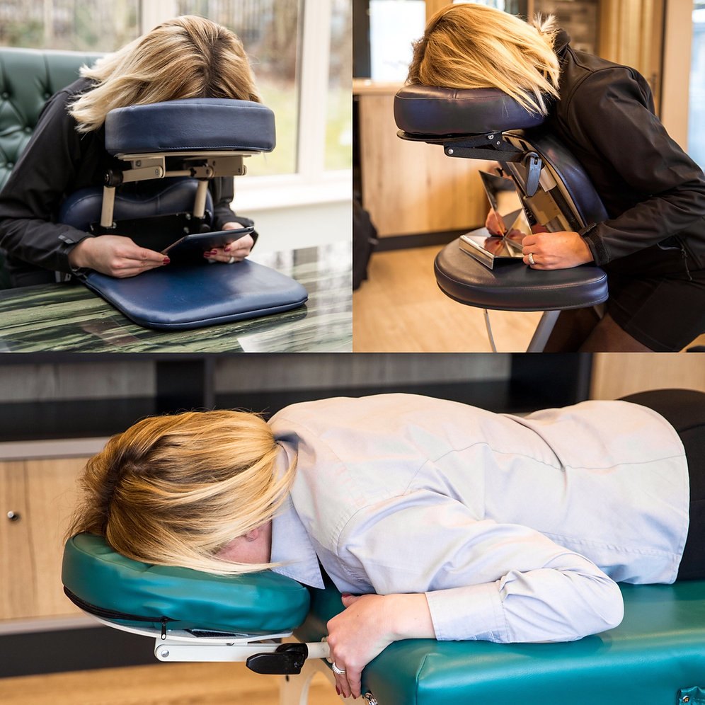 Pack 7 - Desktop, Chair, & Bed Posturing Support Hire | Facedown Support