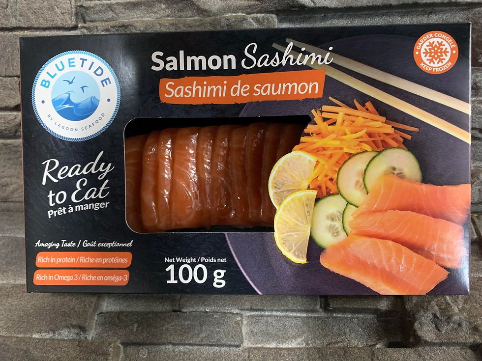 Saumon atlantique sashimi 100 grammes | Capital Fish Markets