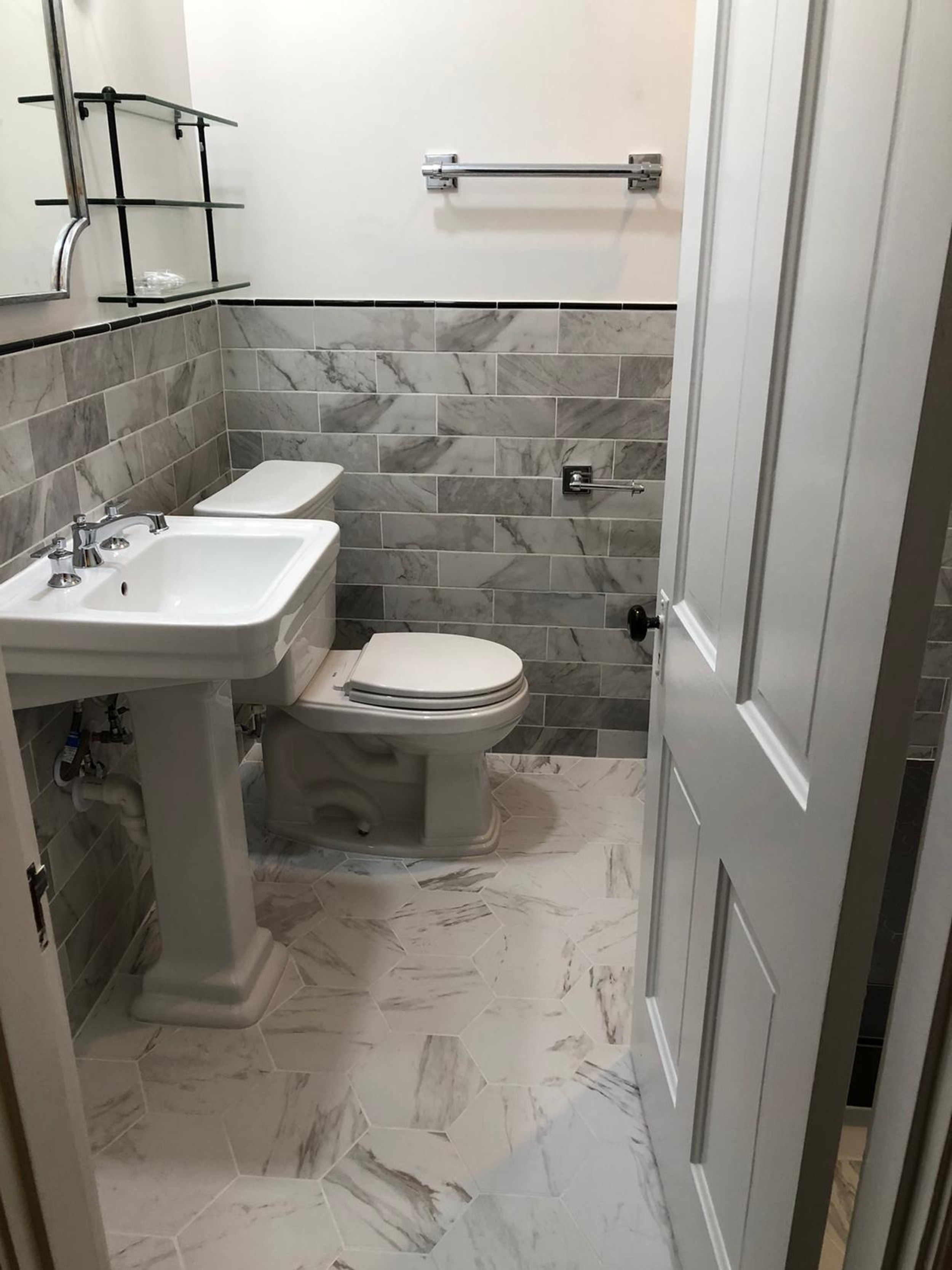 Walk-In Shower Renovation in Springfield, VA | Up Build Renovation