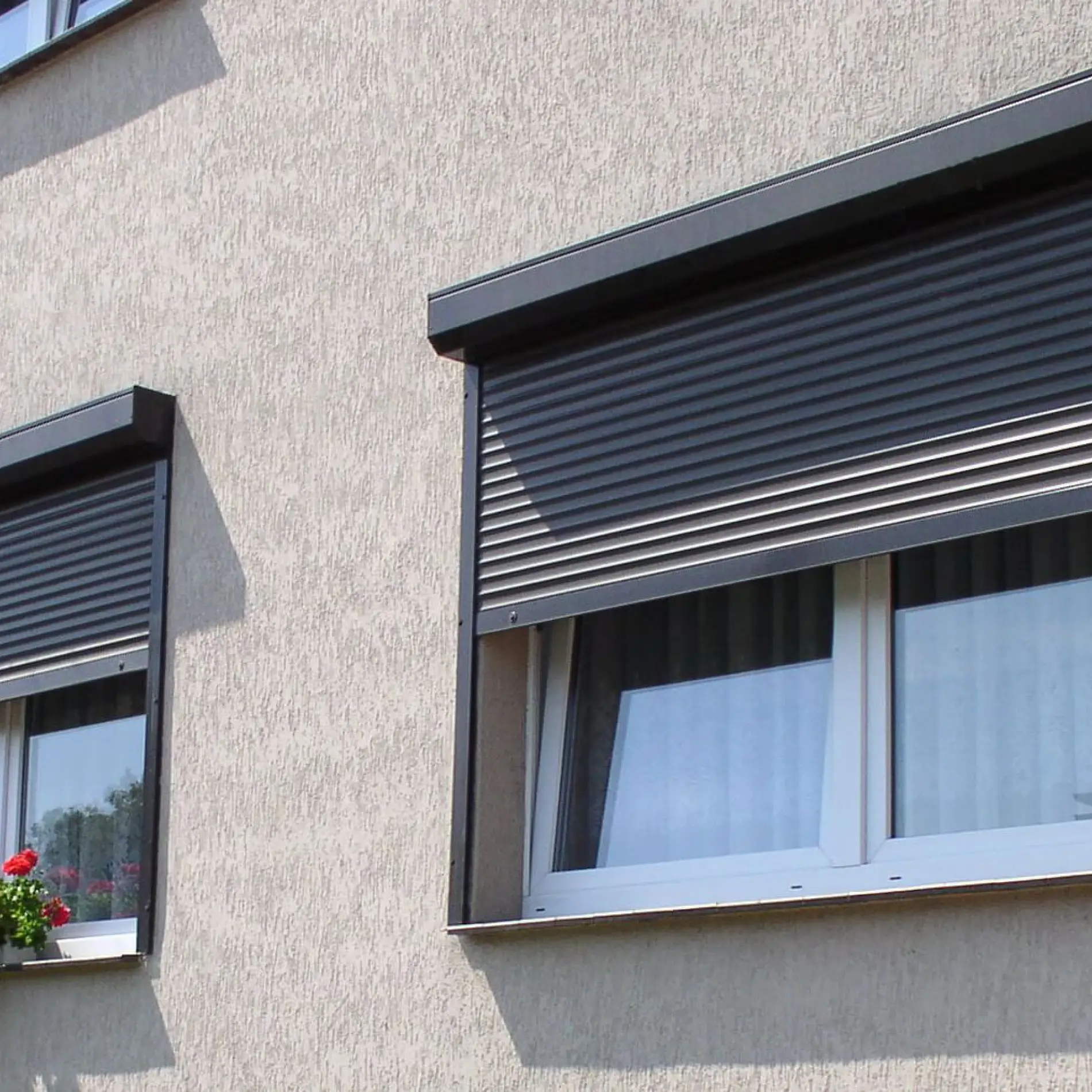Outdoor Roller Shutters | Prestige Window Coverings