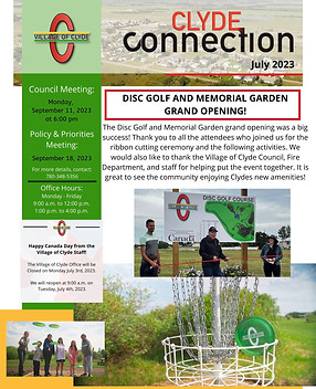 Community News | Village Of Clyde