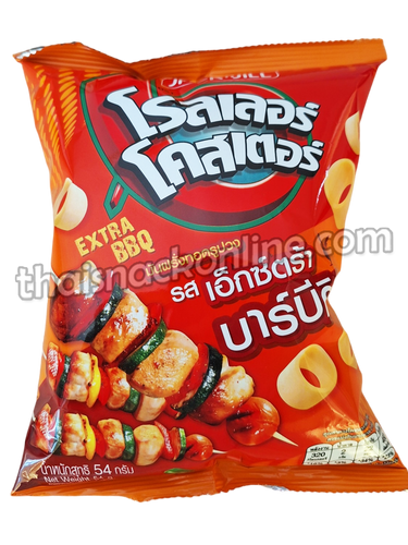 Roller Coaster - Potato Ring Extra BBQ (54g) | ThaiSnackOnline.com
