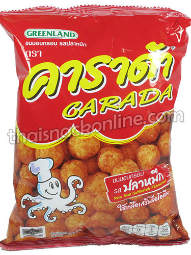 Carada - Rice Ball Cuttlefish (62g) | ThaiSnackOnline.com