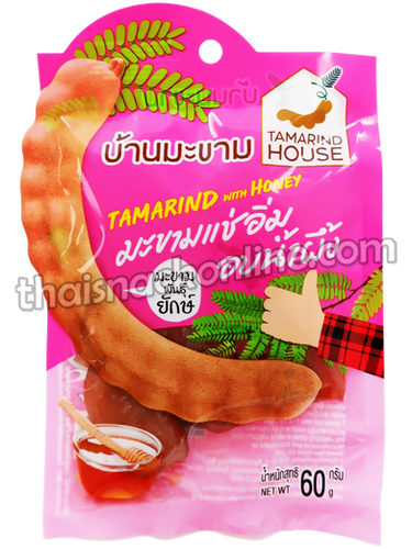 Tamarind House - Tamarind with Honey (60g) | ThaiSnackOnline.com