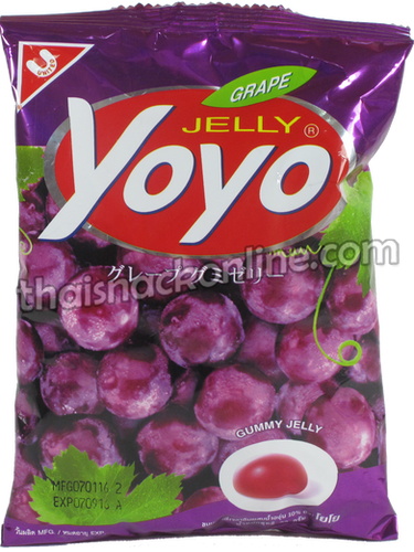 Yoyo - Jelly Grape (80g) | ThaiSnackOnline.com