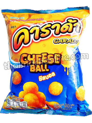 Carada - Rice Ball Cheese (60g) | ThaiSnackOnline.com