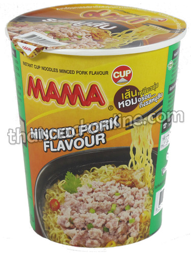 Mama Cup - Minced Pork (60g) | ThaiSnackOnline.com