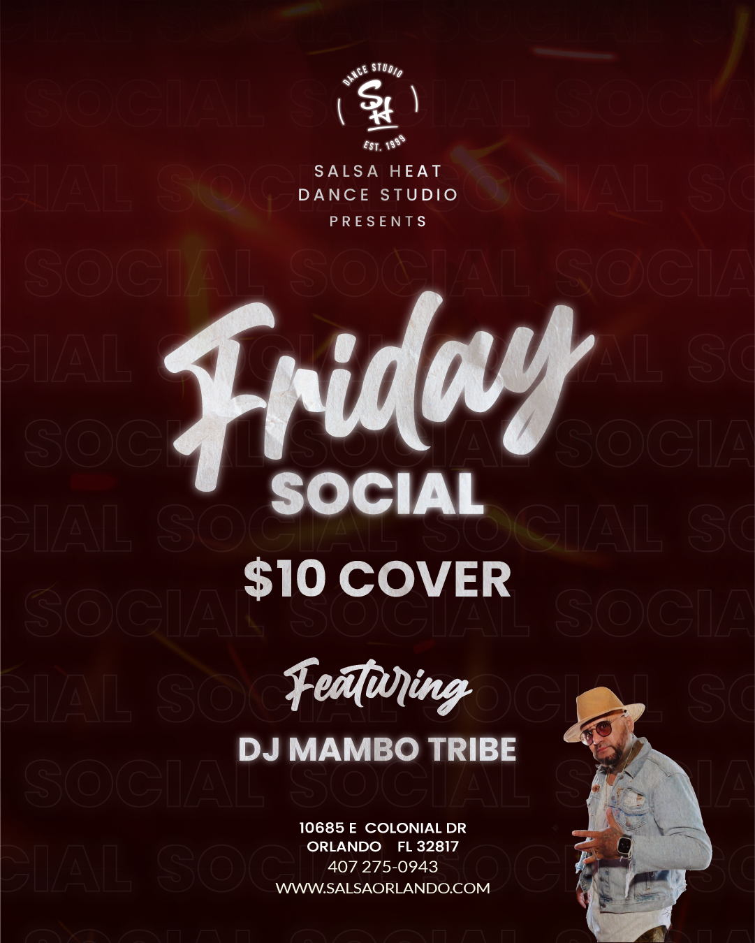 Friday Night Social💃🔥 | Salsa Heat Dance