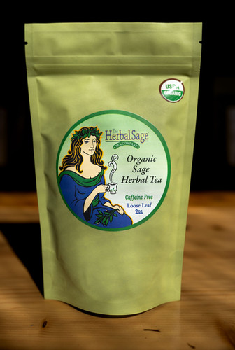 Sage Loose Leaf Organic Tea | Herbal Sage Tea