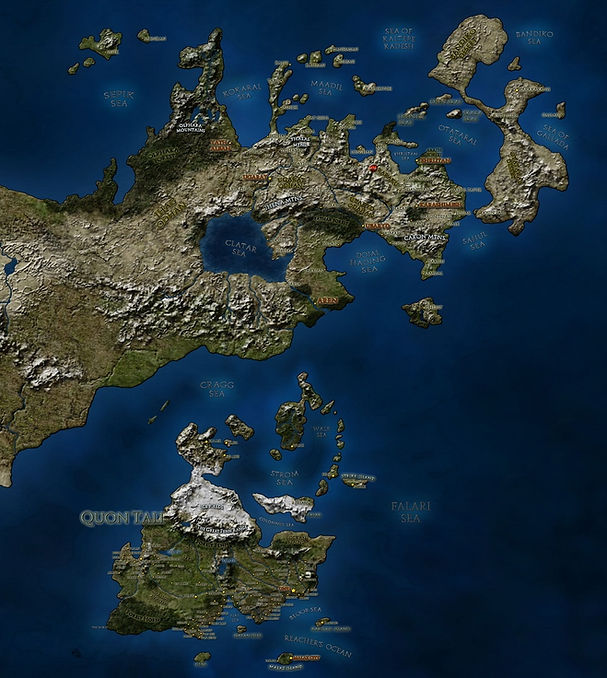 Malazan Empire Fan Map 01 | sfmc