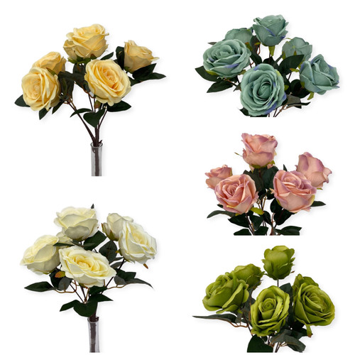 Dusty Rose Bunch/6 | Cinta Home Deco