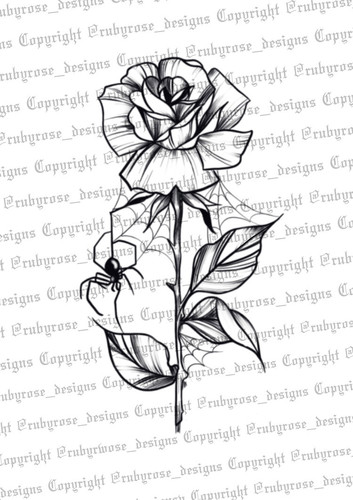 Floral Spider | Ruby Rose Designs