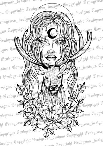Goddess Fawn | Ruby Rose Designs